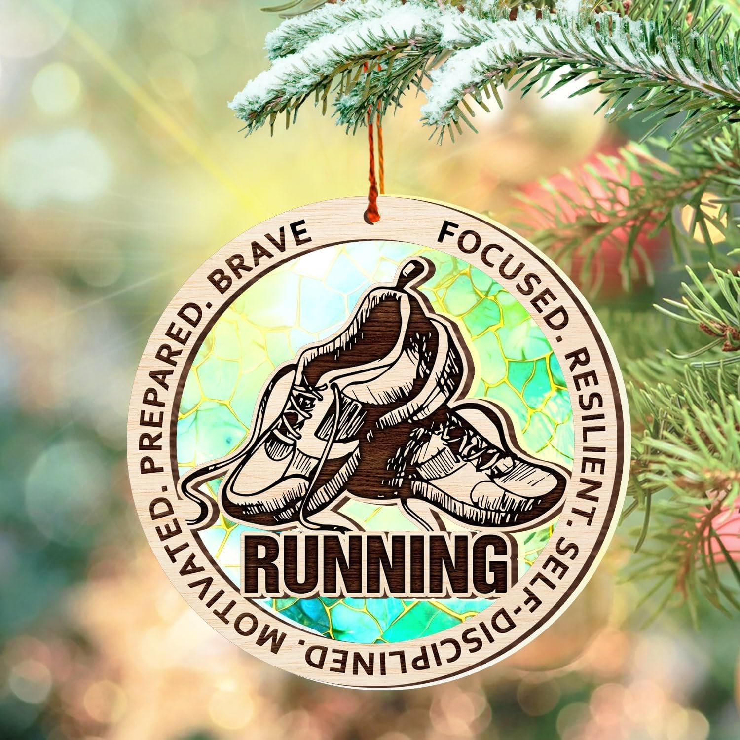 Amazon.com: Running Ornaments - Runner Ornaments for Christmas Tree ...