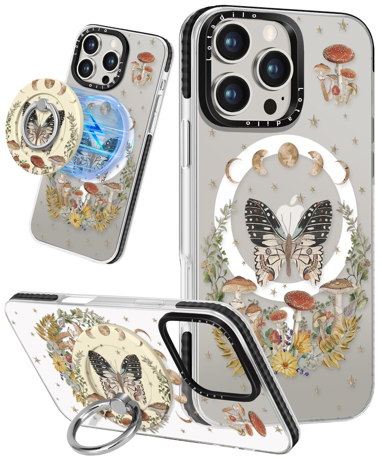 Amazon.com: Lotadilo Cute Case for iPhone 16 Pro for Women Girls ...