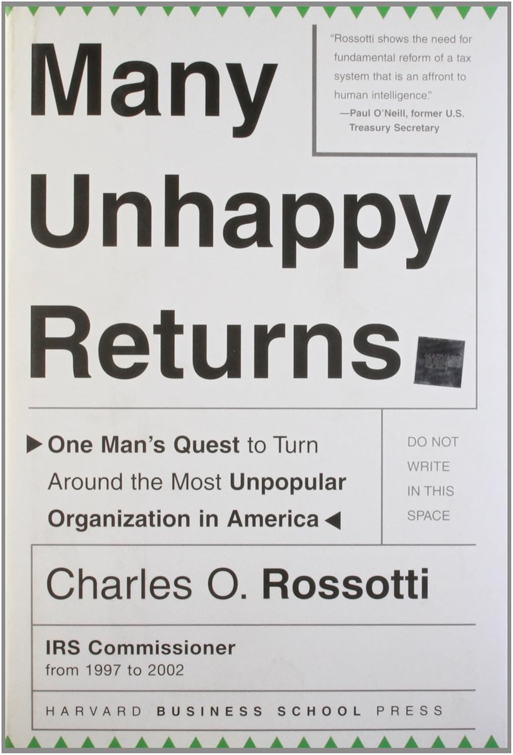 Amazon.com: Many Unhappy Returns: One Man's Quest To Turn Around The ...