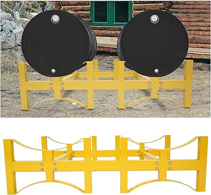 Amazon.com - HECASA Heavy Duty Stackable Oil Barrel Bracket 55 Gallon ...