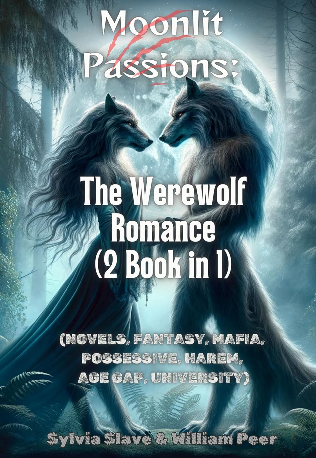 Amazon.com: Moonlit Passions: The Werewolf Romance (2 Book in 1 ...