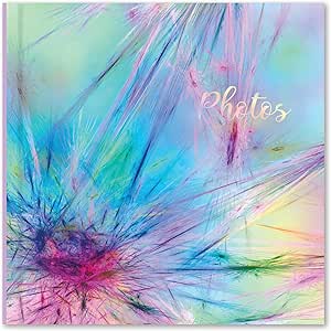 Photo Album with 200 Photo pockets Suitable for photos size 6" x 4" (15cm x 10cm) Memo Section a ...