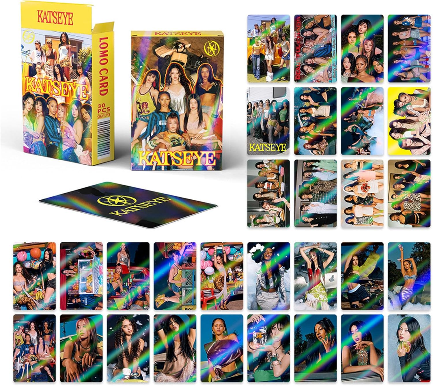Katseye Photocards Album Lomo Cards Katseye Photo Cards Set for Fans ...
