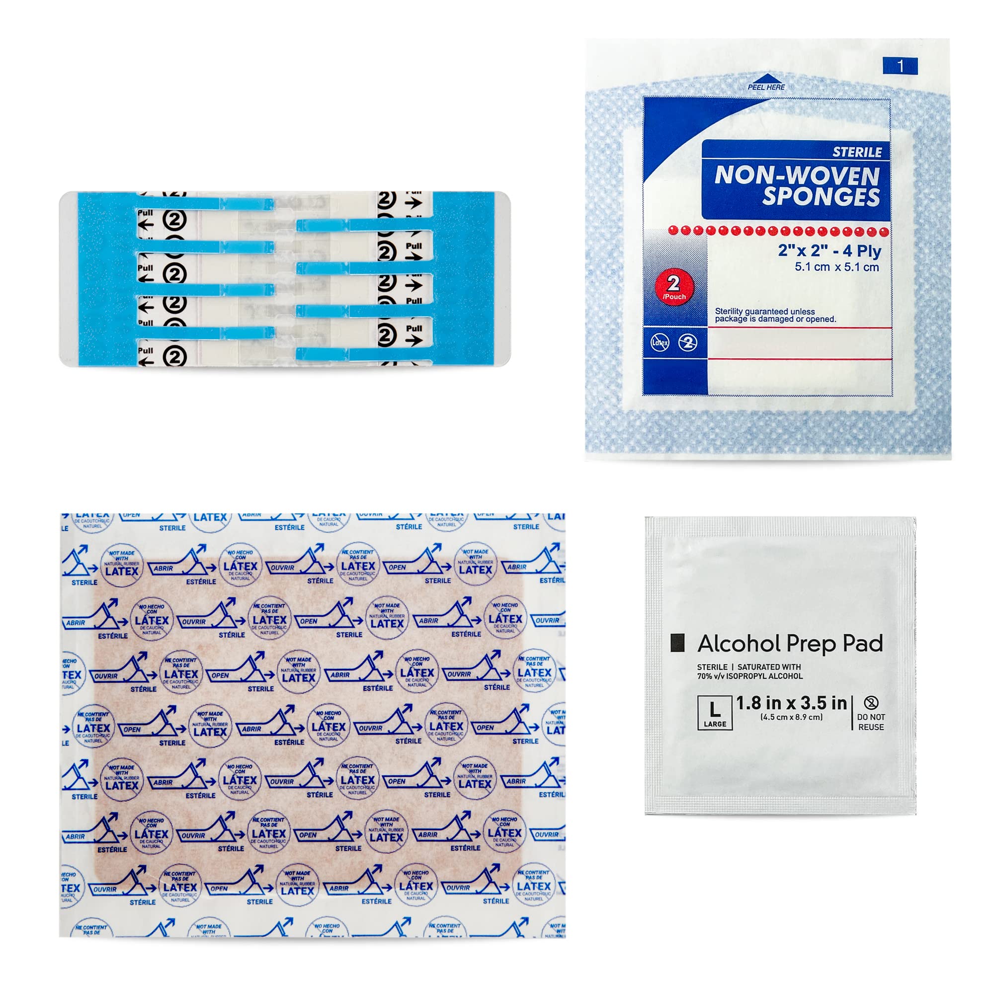 Clozex Emergency Laceration Kit - Repair Wounds Without Stitches. FDA ...