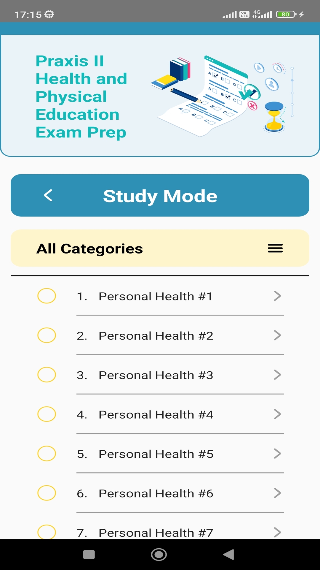 Praxis II Health and Physical Education: Content Kn - App on Amazon ...
