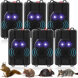 Amazon.com: Qualirey 6 Pcs Under Hood Rodent Car Repeller Battery ...