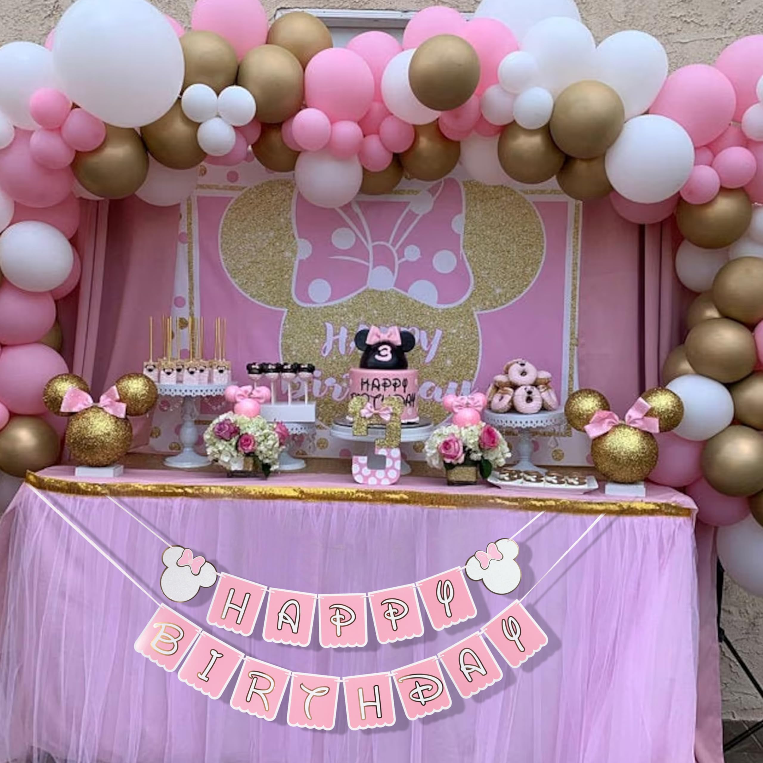 Minnie Mouse Birthday Party Minnie Mouse First Birthday Party | Fun365