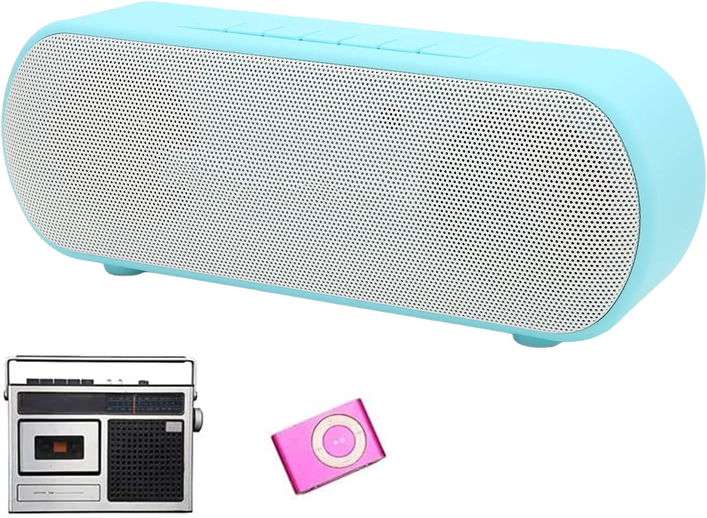 Zunate Bluetooth Speaker Recorder, Portable Audio Digitizer Bluetooth ...