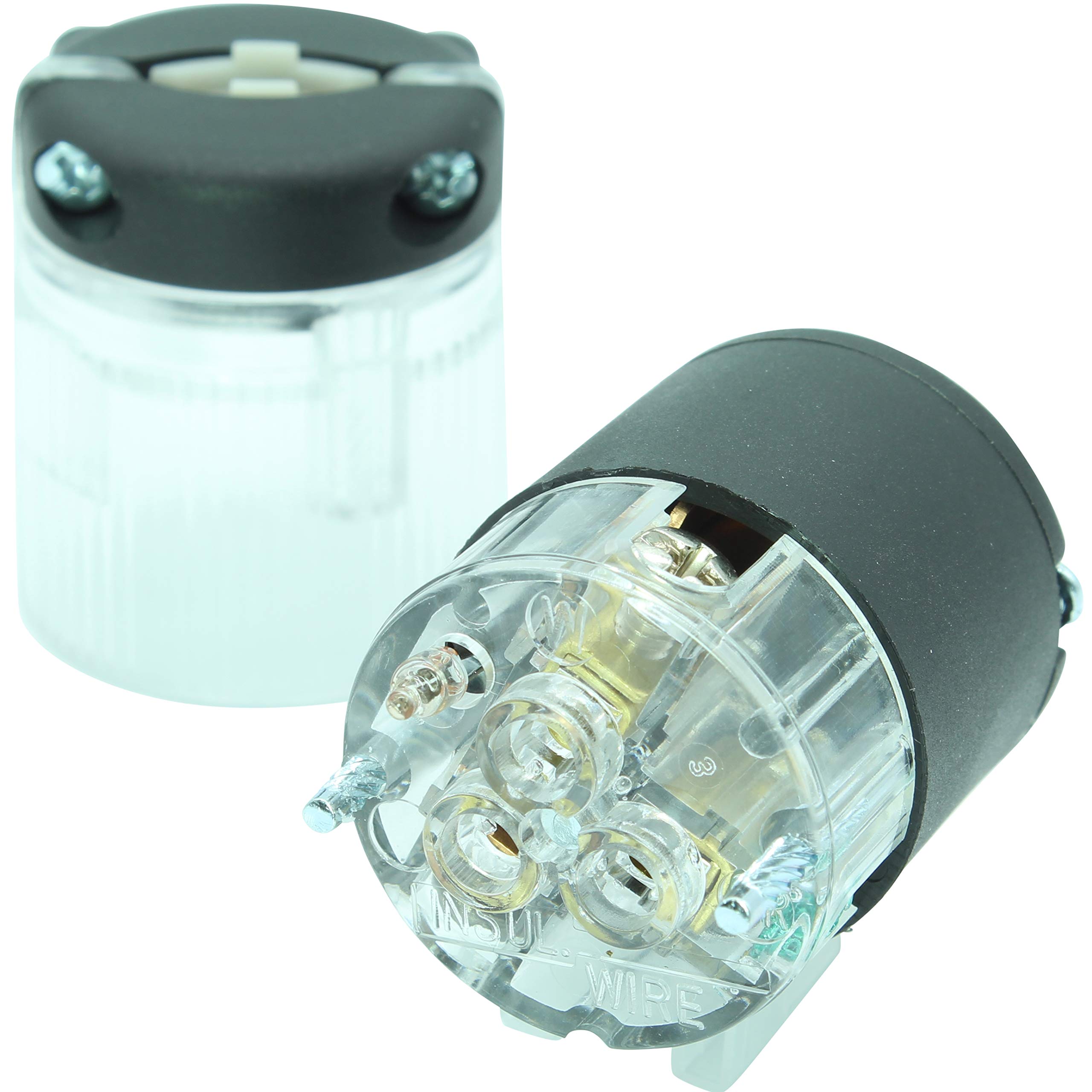 Journeyman-Pro 520CV-LIT Lighted 20 Amp 120-125 Volt, NEMA 5-20R, 2Pole ...