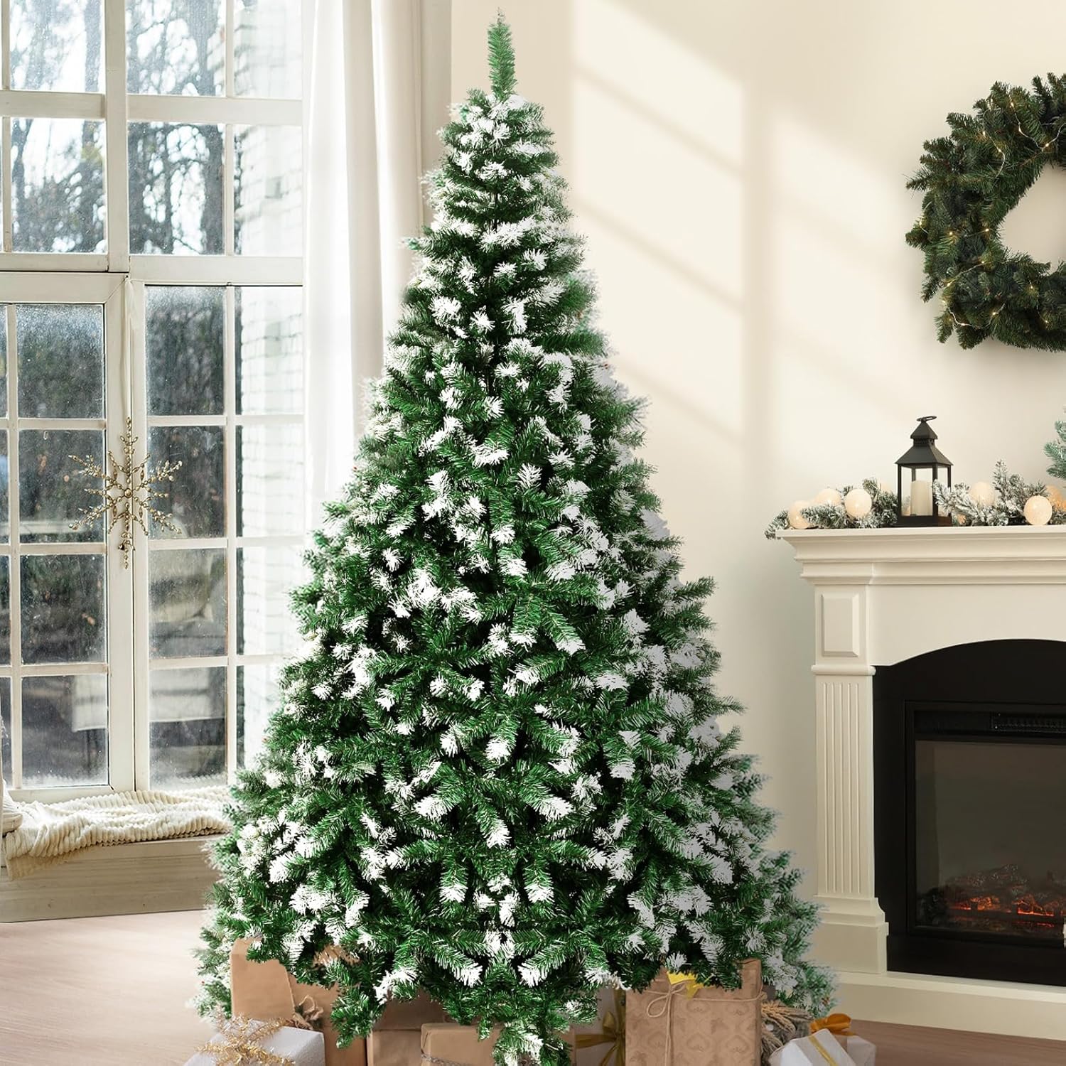 Tinseltown Christmas Tree 2.4m/8ft Xmas Tress Snowy Christmas Tree Home ...
