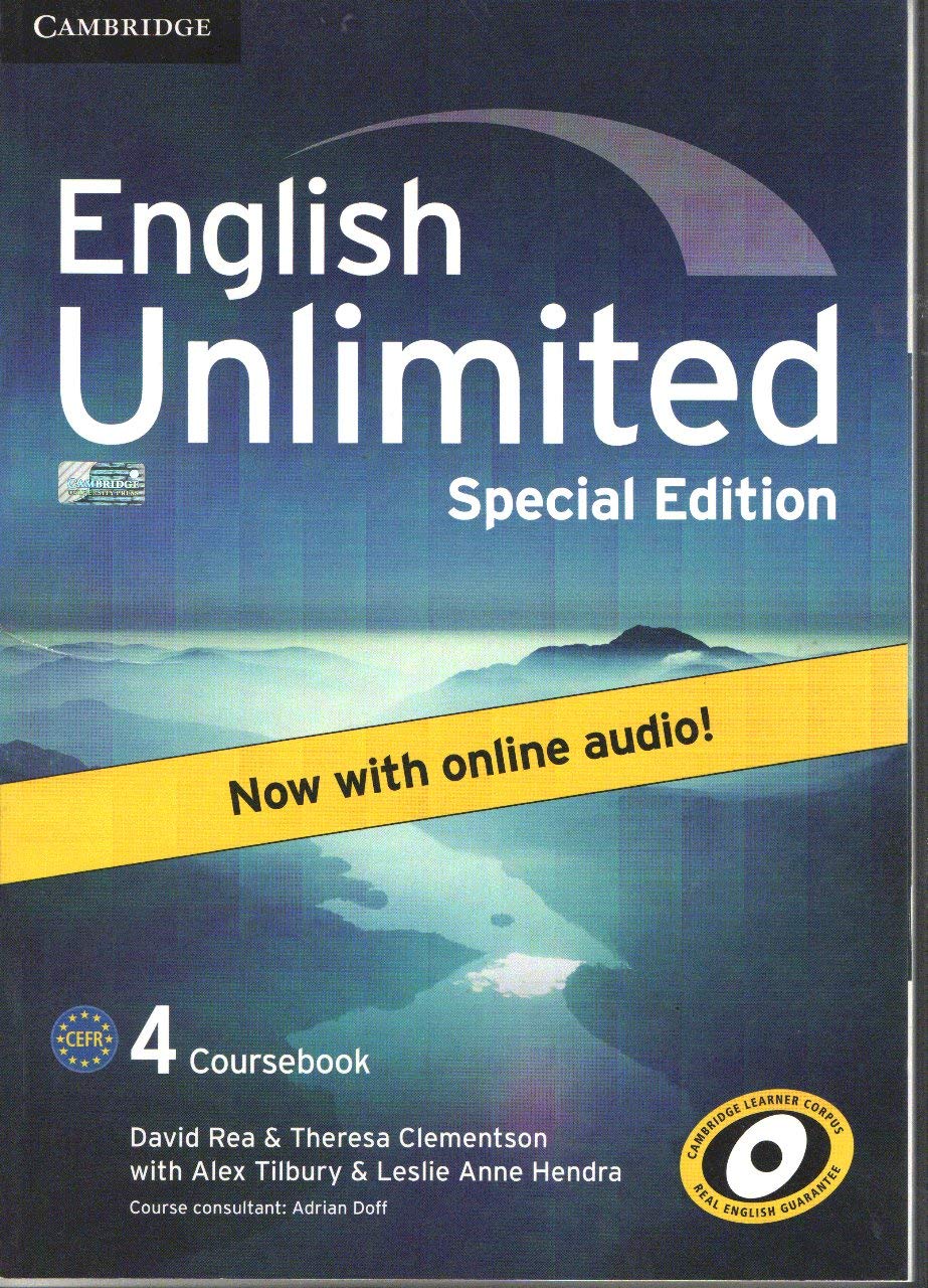 Amazon.com: English Unlimited Level 4 Coursebook with Online Audio ...