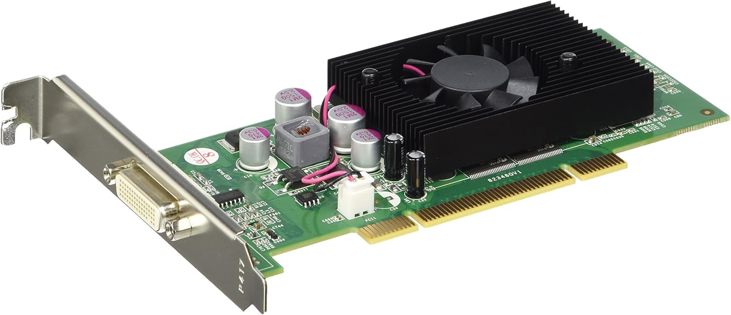 Amazon.com: Nvidia Geforce 6200 Pci 512MB DDR2 Dual Vgas Low Profile ...