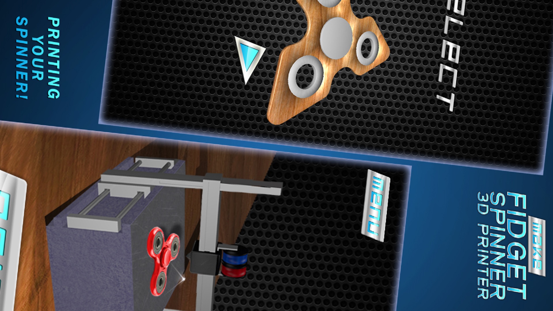 Make Fidget Spinner 3D Printer - App on Amazon Appstore