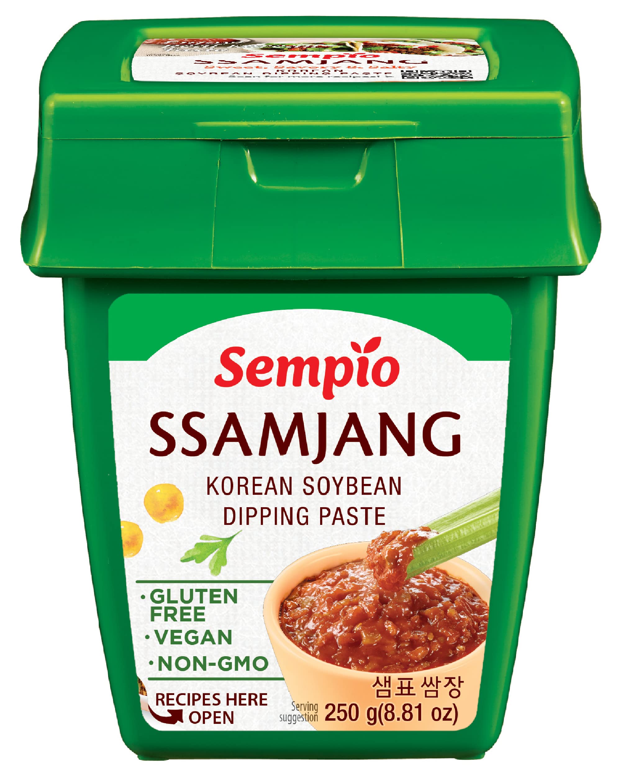 Snapklik.com : Vegan Ssamjang Gluten Free Korean Soybean Dipping Paste 250g