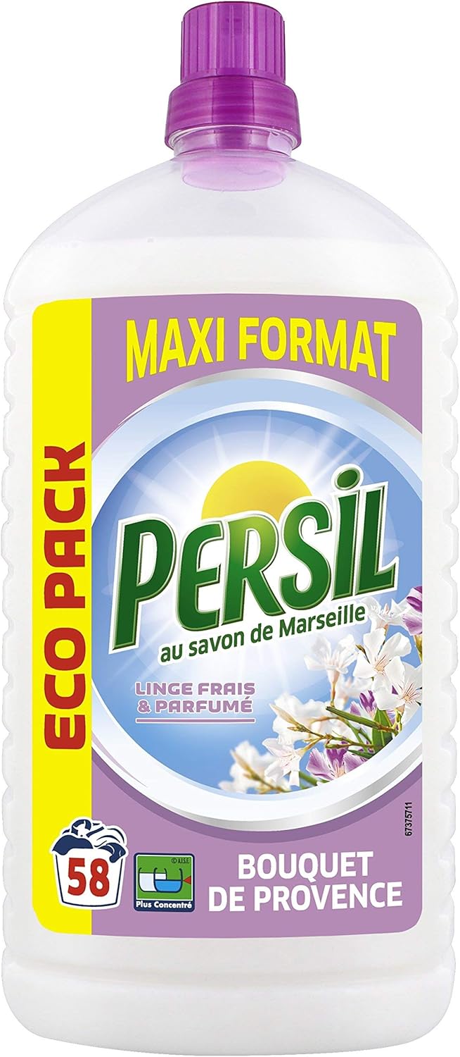 PERSIL Lessive Liquide Eco Pack Bouquet de Provence, Soin Complet ...