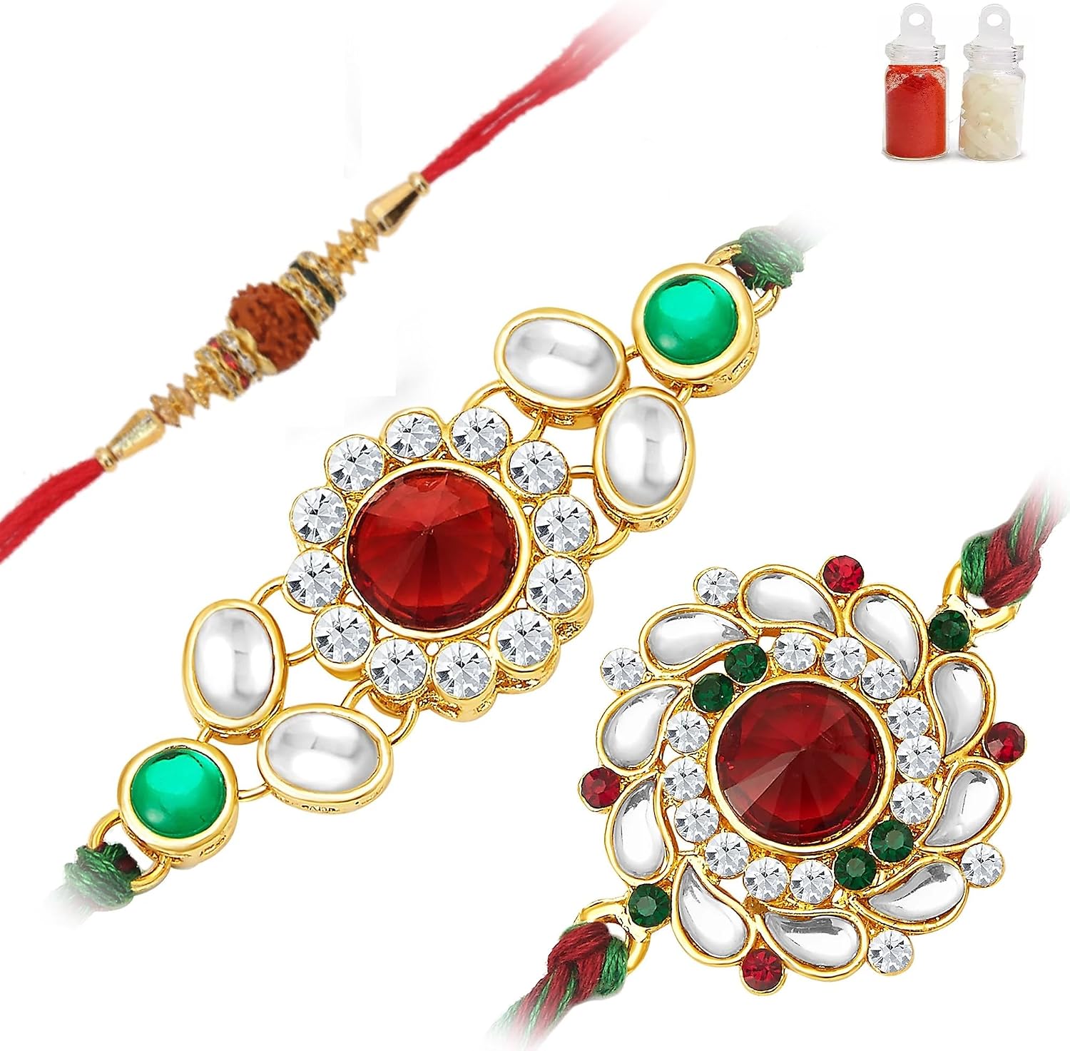 Amazon.com: Divyakosh Rakhi for brother, Sister in law (Pack of 3 ...