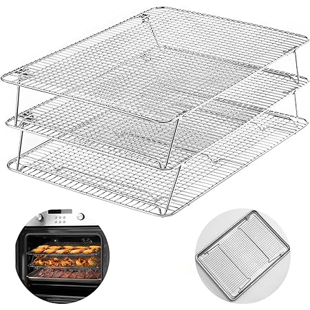 Amazon.com: Pampered Chef Stackable Cooling Rack: Home And Garden ...