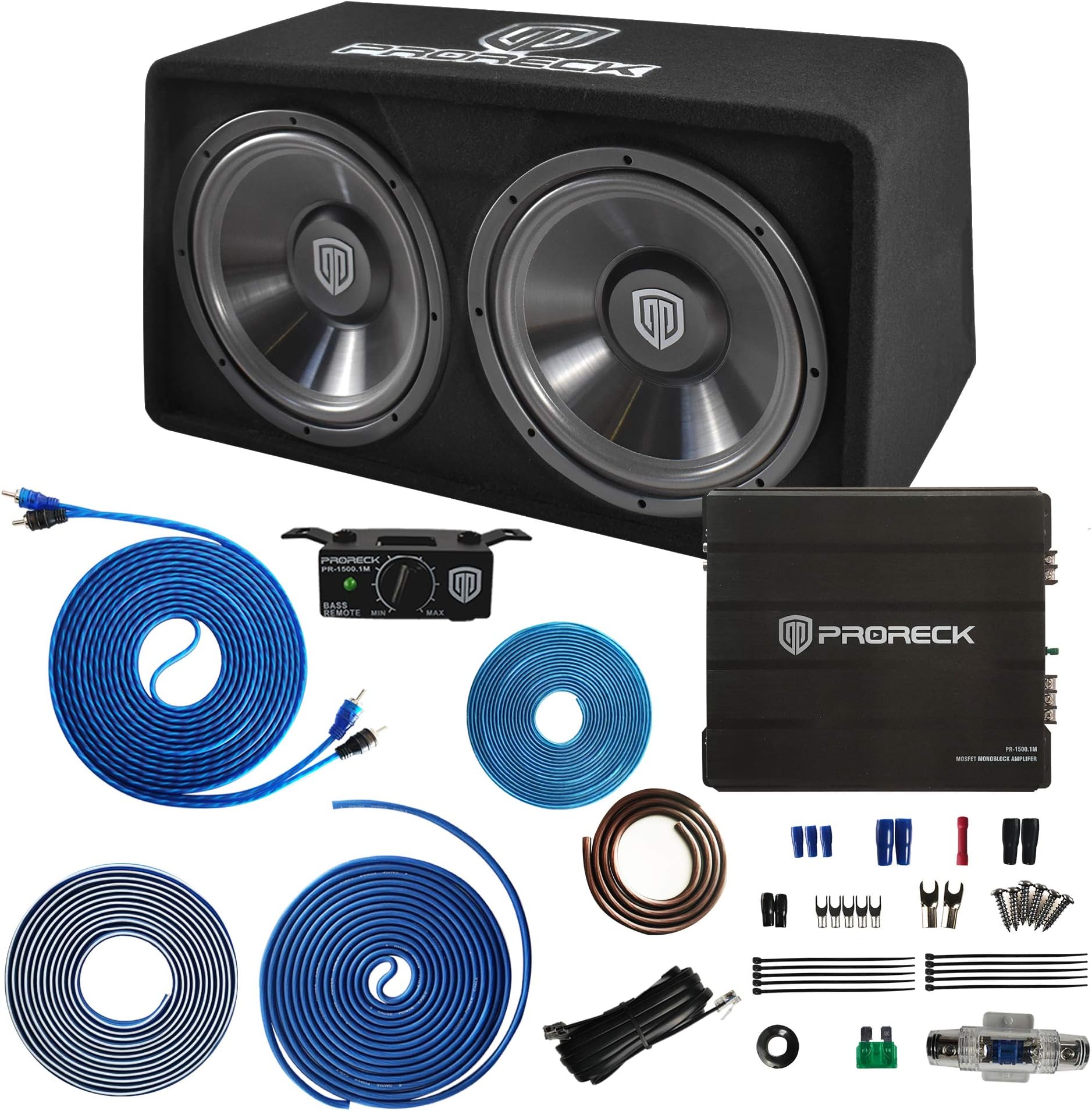 Amazon.com: MTX Terminator TNP212D2 1200 Watt 2 Ohm Dual 12 Subwoofers ...