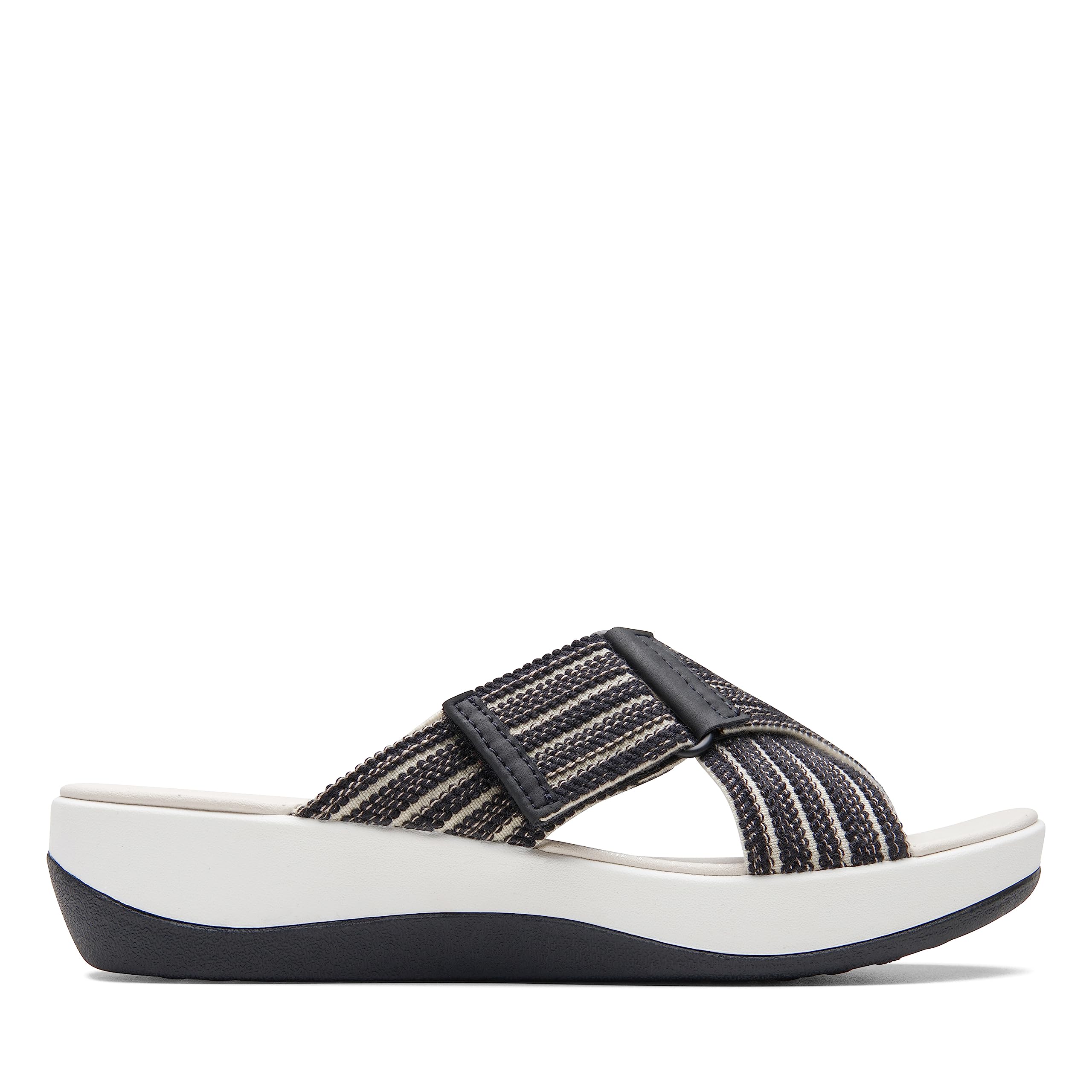 Snapklik.com : Clarks Womens Arla Wave Slide Sandal