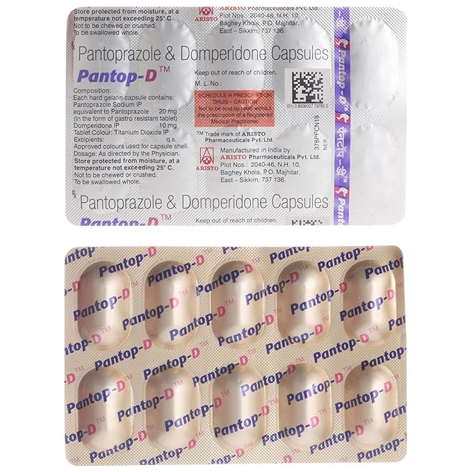 Pantop-D - Strip of 10 Capsules : Amazon.in: Health & Personal Care