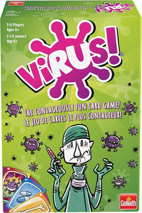 Amazon.com: Goliath Virus Card Game The Contagiously Fun Card Game ...