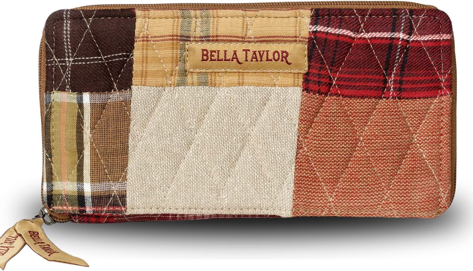 Amazon.com: Bella Taylor Slim Card Wallet for Women | Multi Card Zip ...
