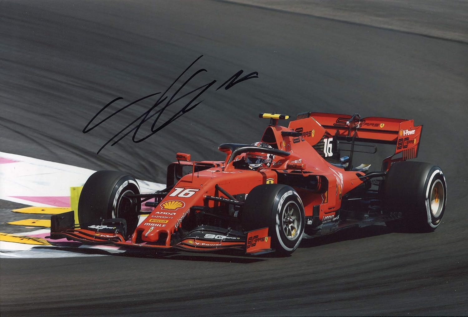 Charles Leclerc Genuine Hand SIGNED Autograph Formula One NEW 2019 ...