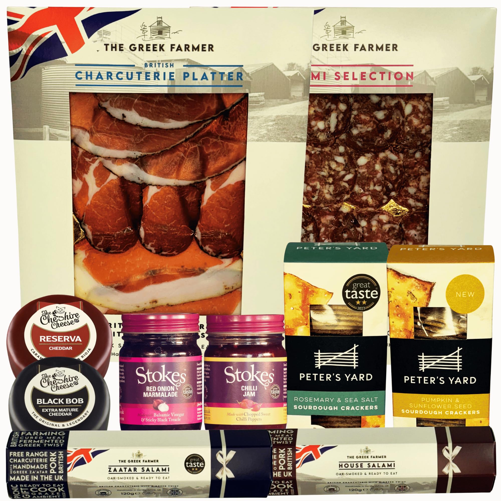 The Greedy Greek Hamper | The Ultimate High Protein Snacks and Gourmet ...