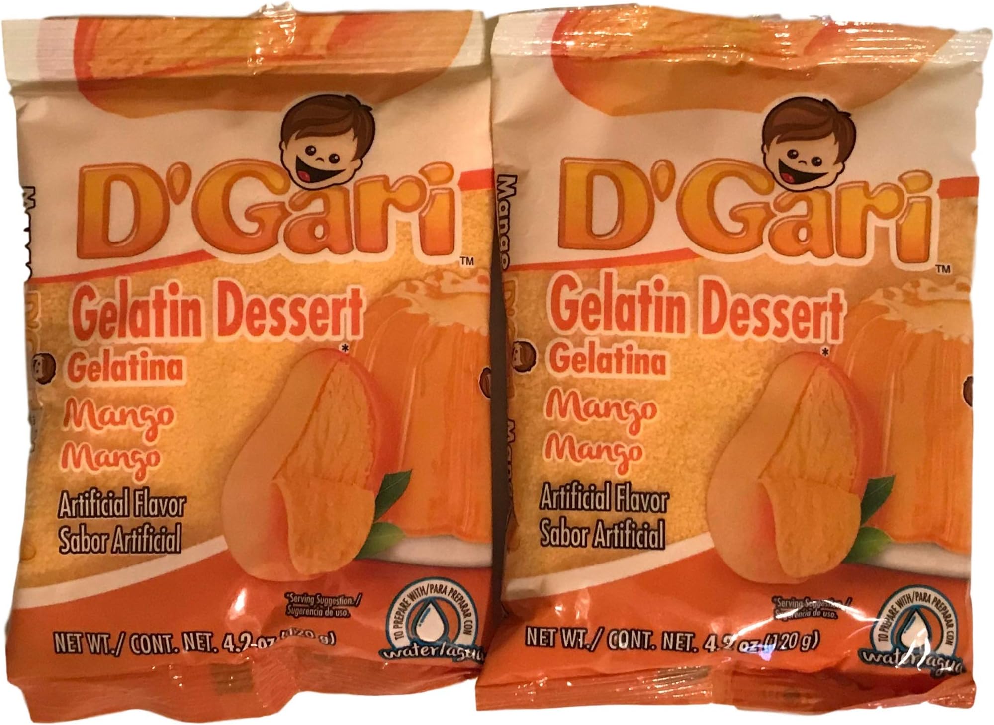 Amazon.com : Mr. Gulaman Mango Flavored Jelly Gelatin 25g x 5 packs ...