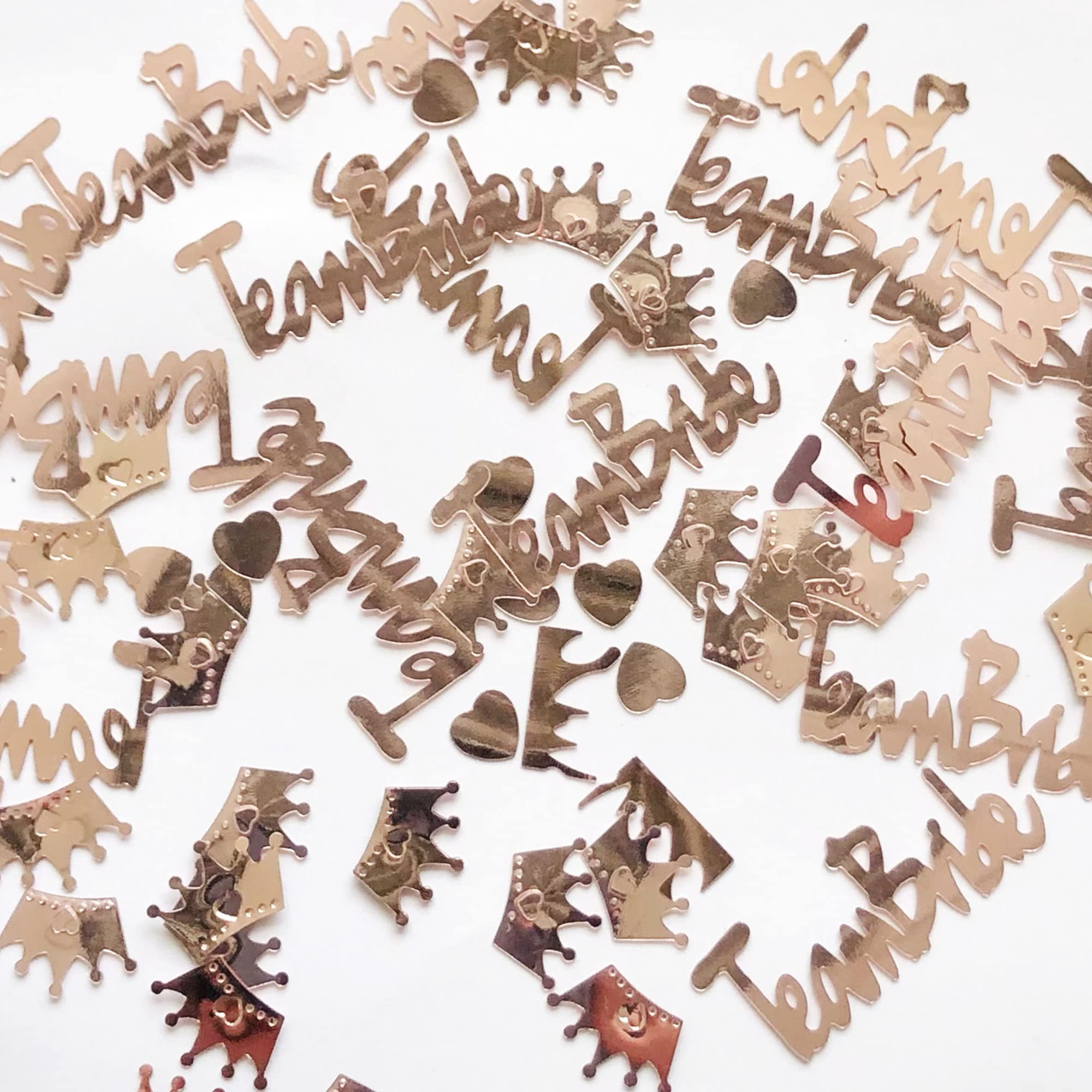 15g Hen Party Confetti Rose Gold Team Bride Confetti Sprinkles ...