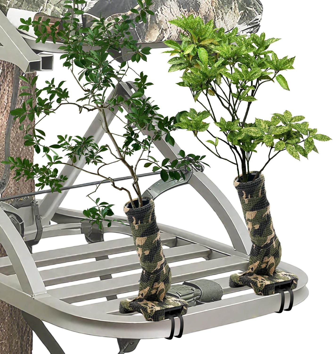 Amazon.com : 2Pcs Metal Tree Stand Branch Holders, Adjustable Angle ...