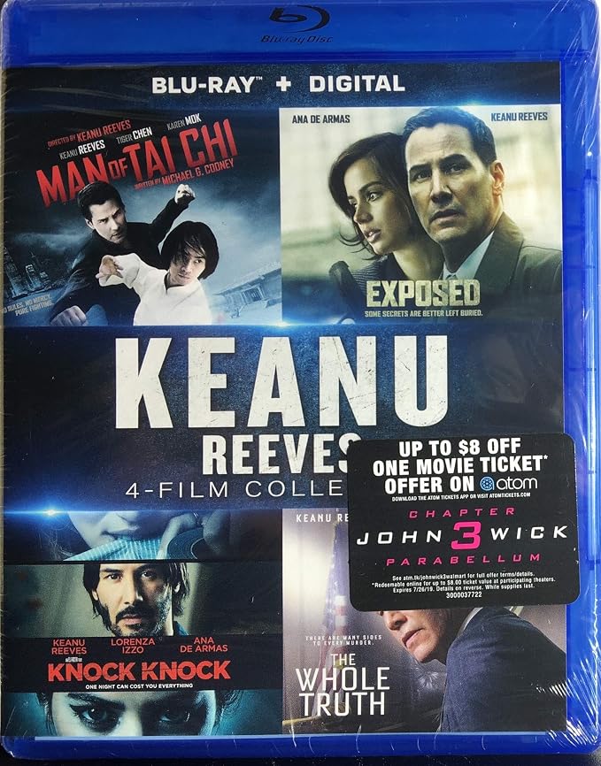 Keanu Reeves: 4-Film Collection (Exposed / Knock Knock / Man of Tai Chi ...