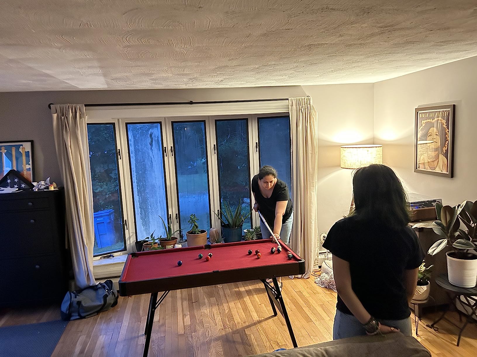 $27/mo - Finance RayChee 4.5ft Folding Pool Billiard Table, Portable ...