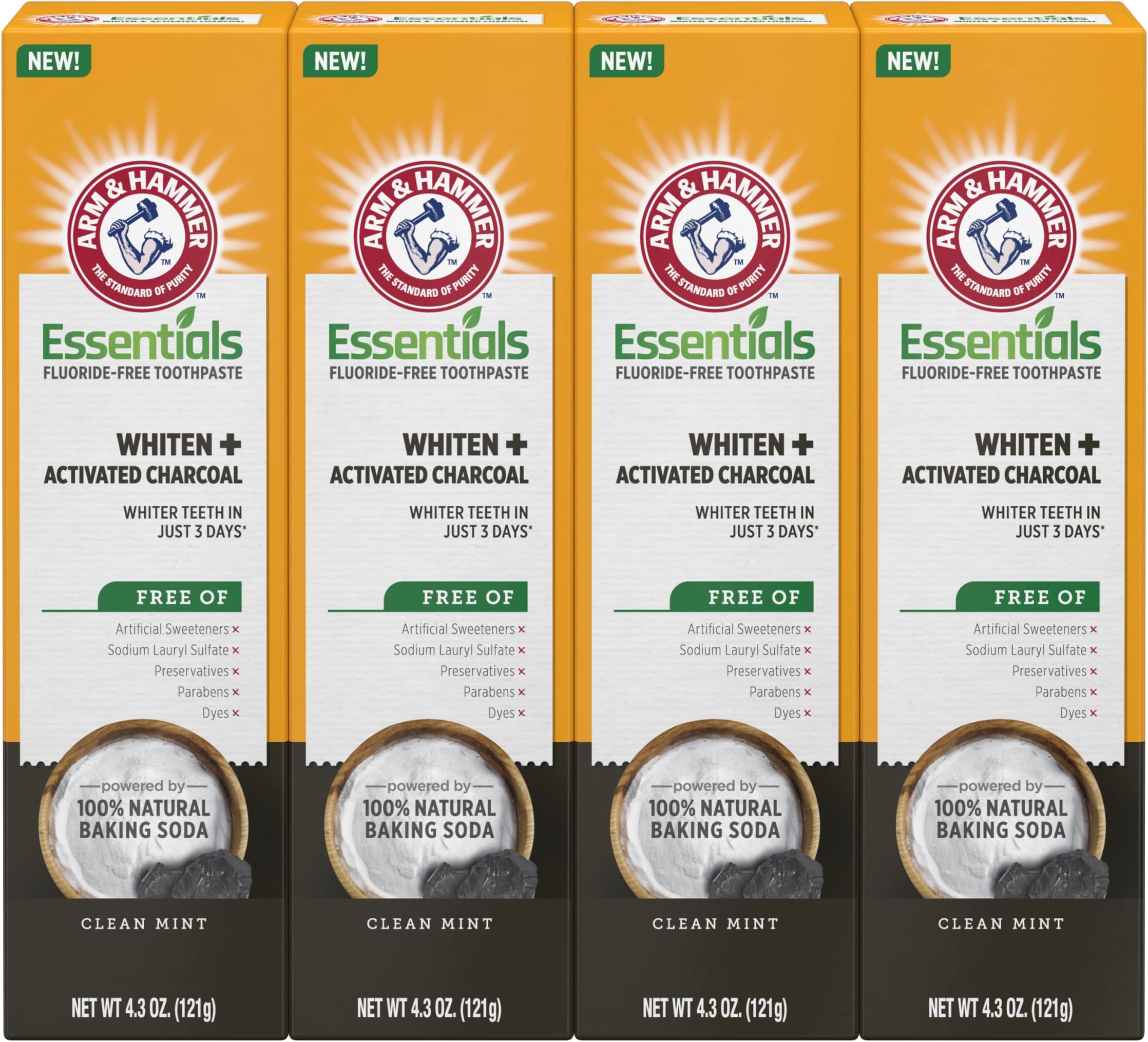 Amazon.com : Arm & Hammer Peroxicare Deep Clean Toothpaste, 6 oz ...