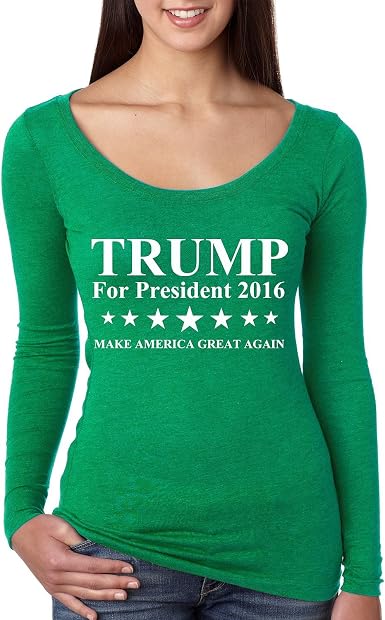 Allntrends Women's Shirt Trump For President 2016 : Amazon.ca: Clothing ...