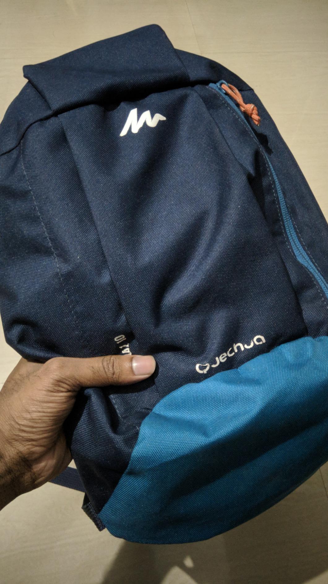 Buy Quechua Nylon 10 Liters Navy Blue Multipurpose Backpack Online at ...