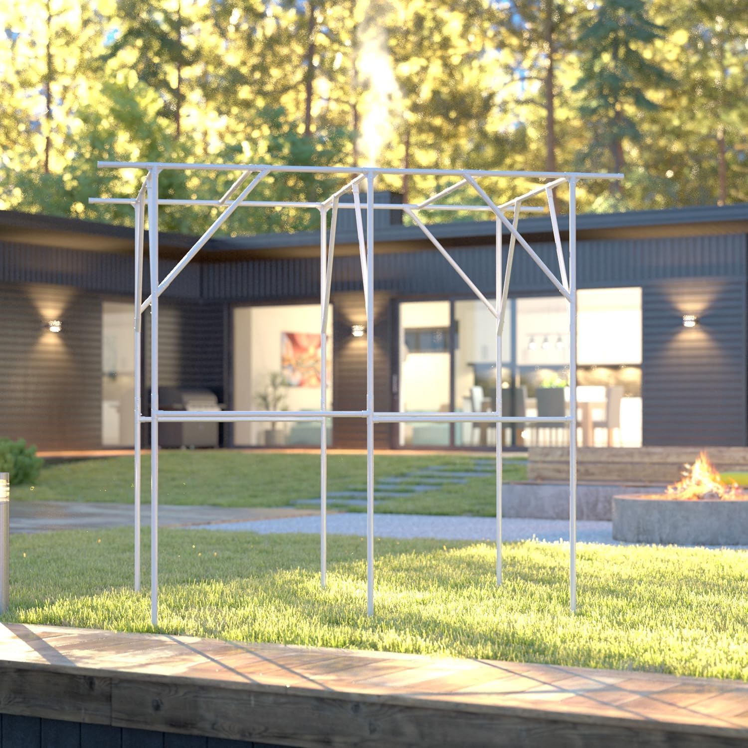 Modern Grapevine Trellis