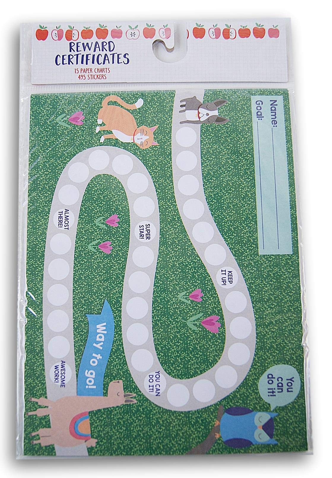 Buy Teaching Classroom Reward Path Certificates - 15 Paper Charts with ...