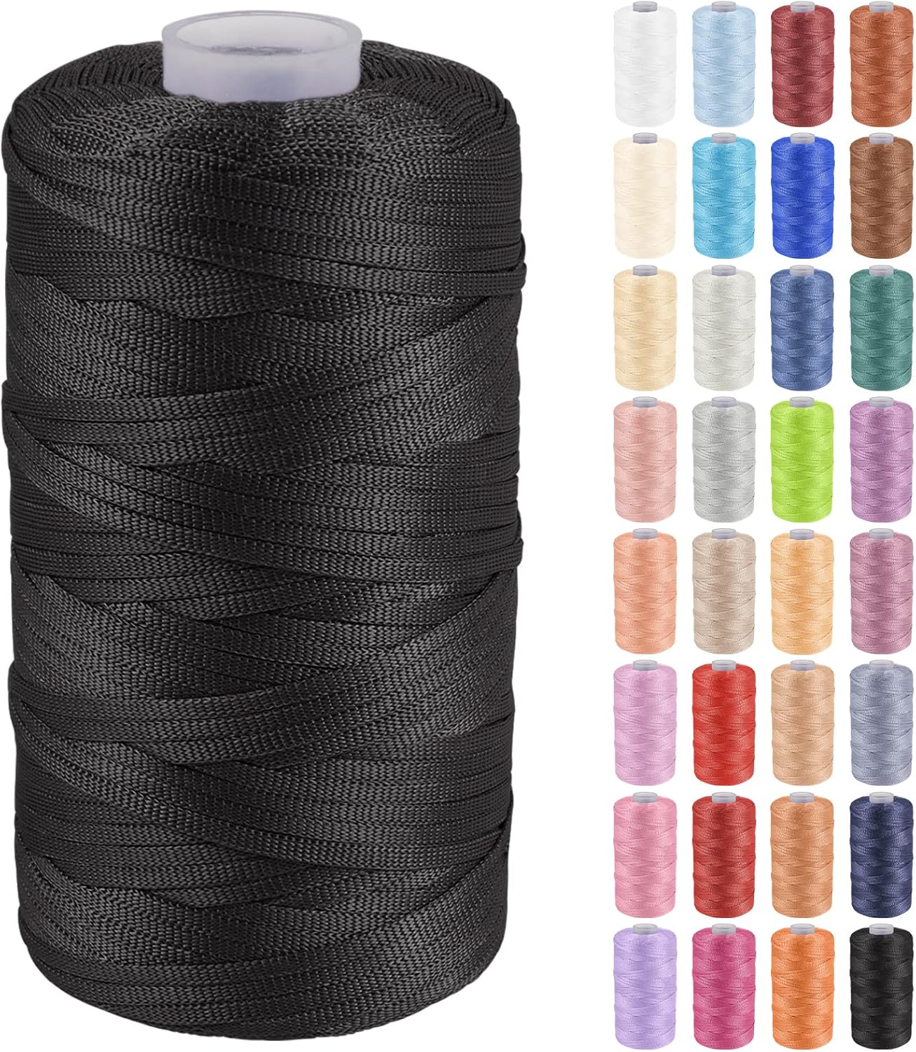 Amazon.com: JeogYong Macrame Cord 3mm x 218 Yards Polypropylene Flat ...