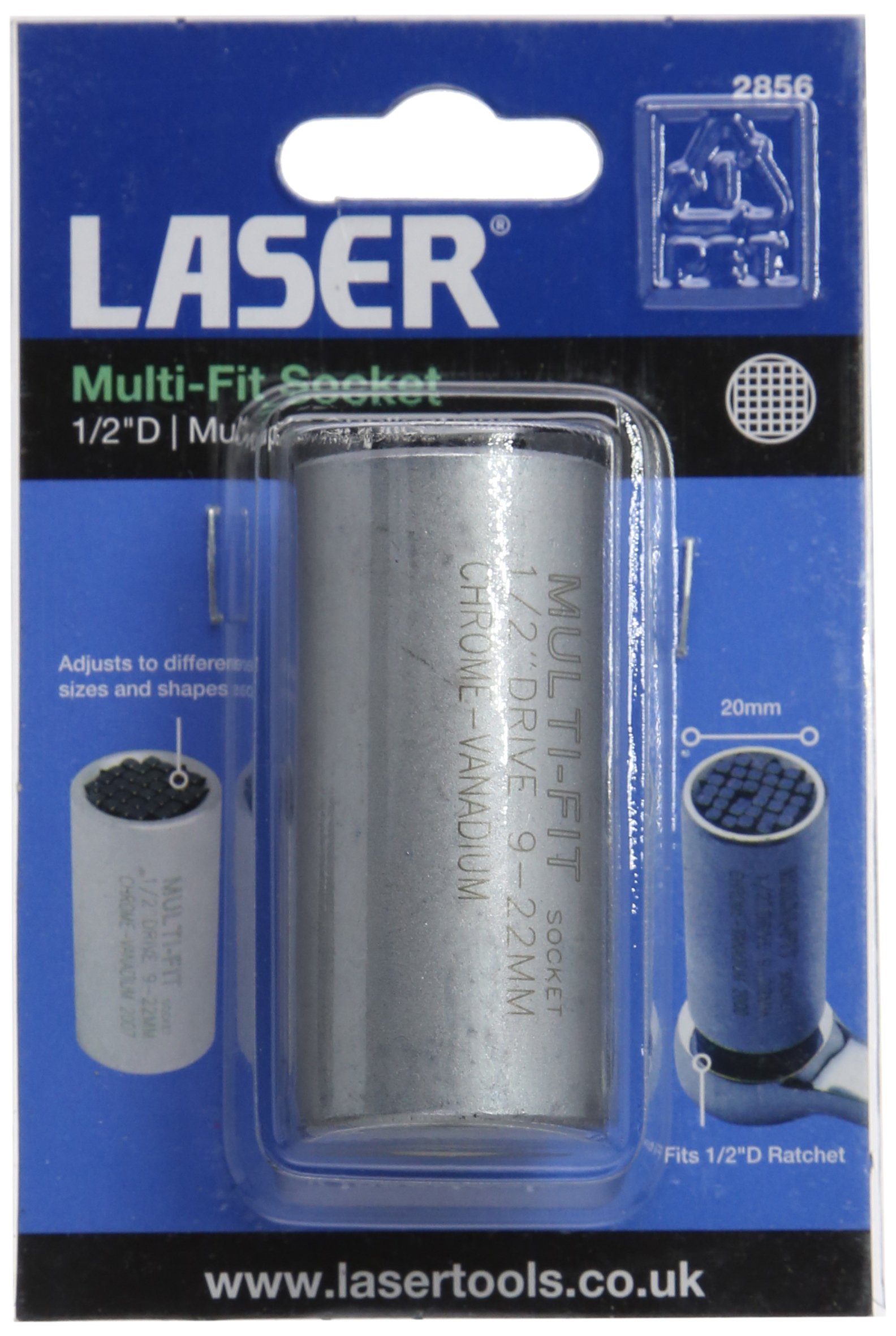 Laser 2856 Survivor Socket 1/2"D : Amazon.co.uk: DIY & Tools