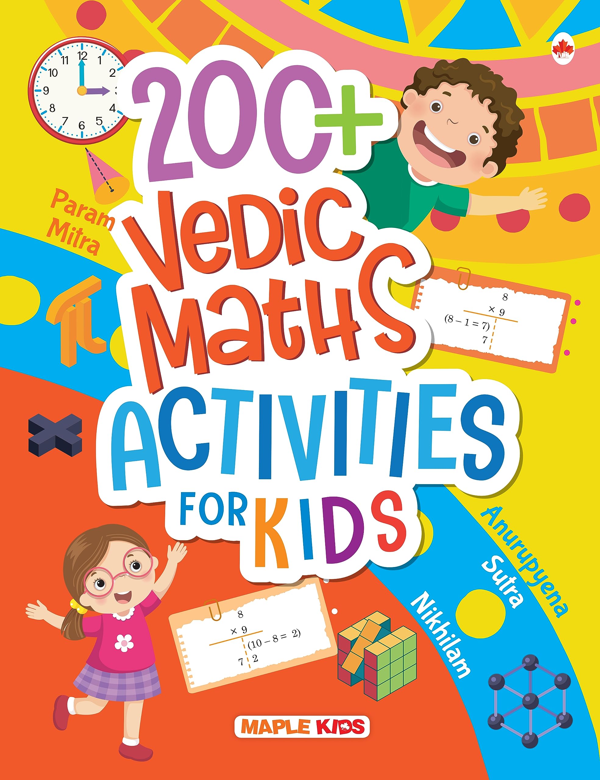 Math Activity Book for Kids - 200+ Vedic Maths Activities for Age 5 ...