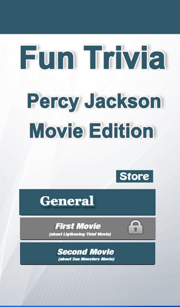 Percy Jackson Movie Trivia:Amazon.de:Appstore for Android
