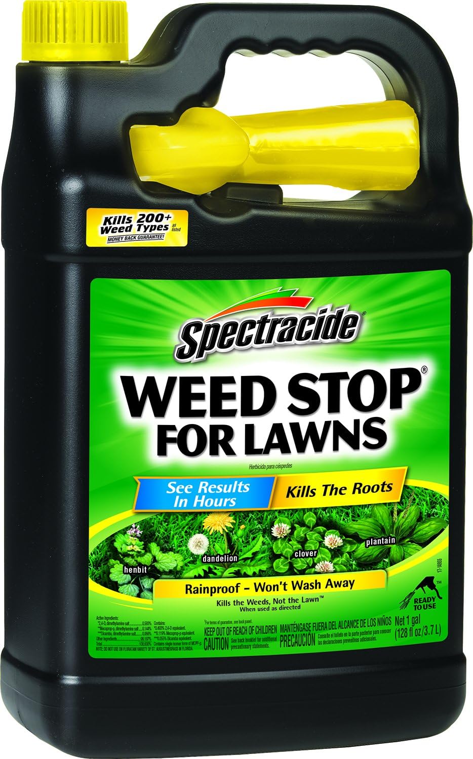 Amazon.com: Spectracide Weed Stop For Lawns, Ready-to-Use, 1-Gallon ...