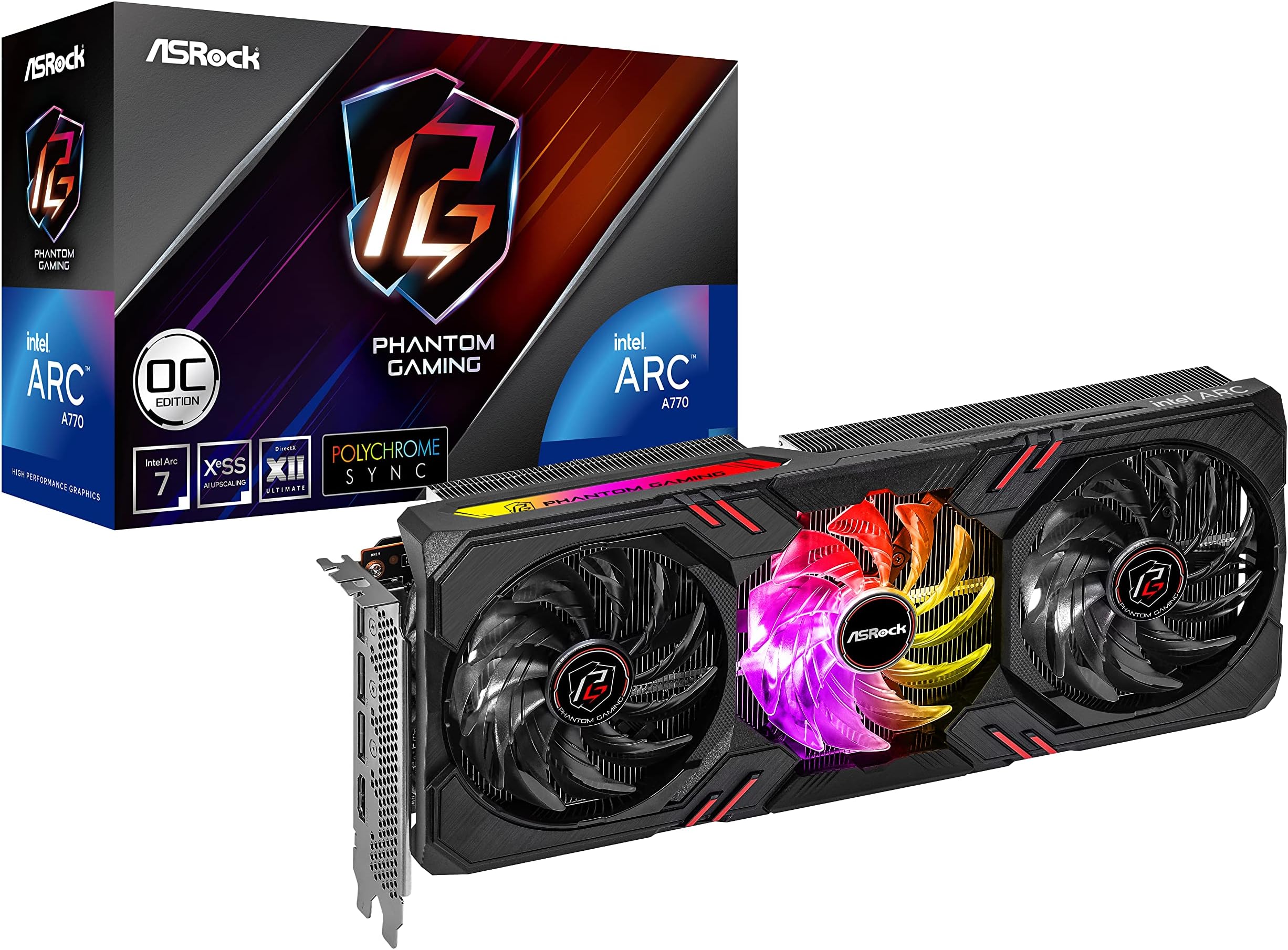 Amazon.com: ASRock Intel ARC A750 Challenger D 8GB OC, 8GB DDR6, PCIe4 ...