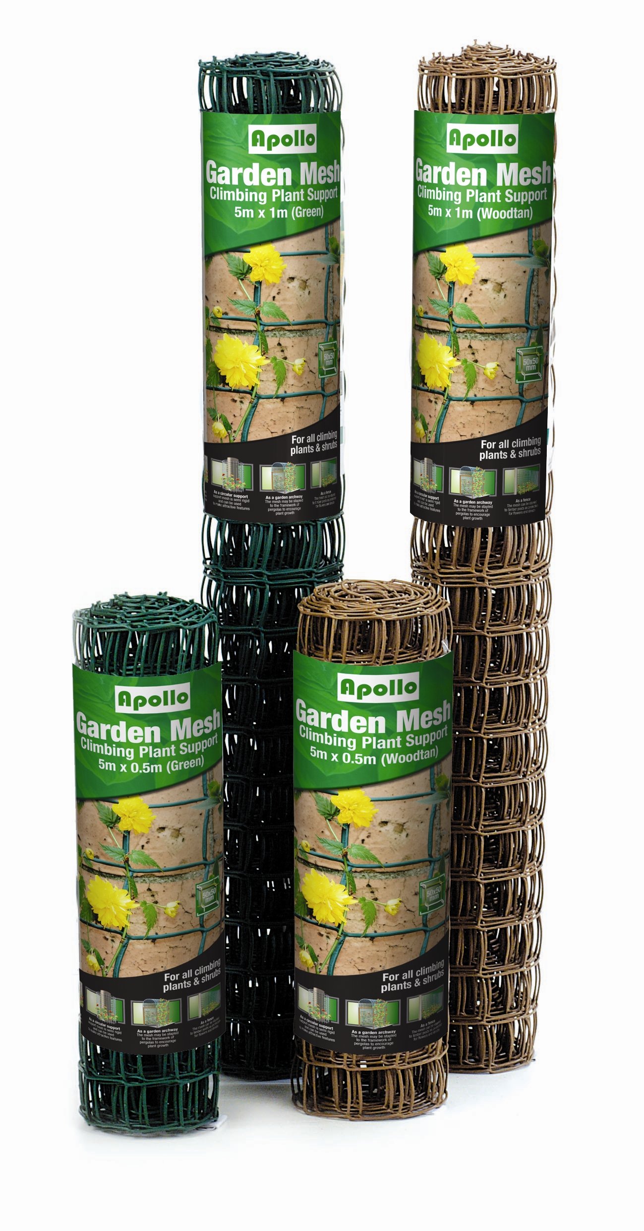 Apollo Gardening Ltd C.P.S MESH 5MX.5MX50MM TAN 52562 : Amazon.co.uk ...