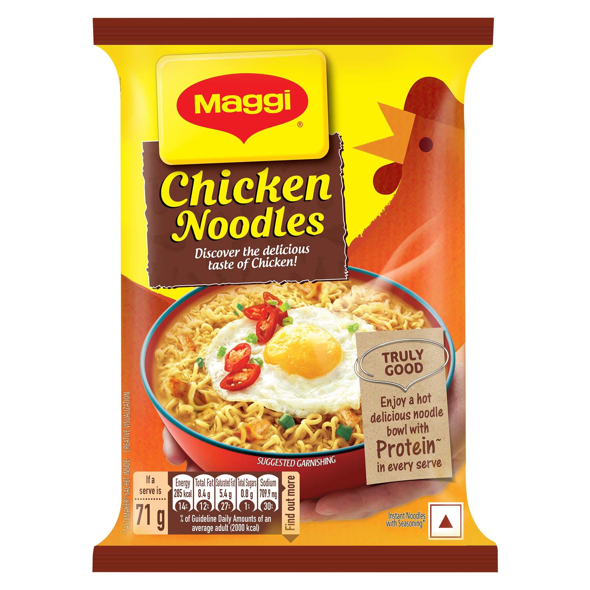 MAGGI 2-Minute Chicken Noodles, Instant Noodles With Great Taste ...