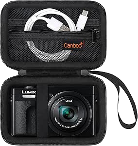 Canboc Carrying Case for Panasonic LUMIX DC-TZ99/ LX10/ ZS80/ ZS100 ...