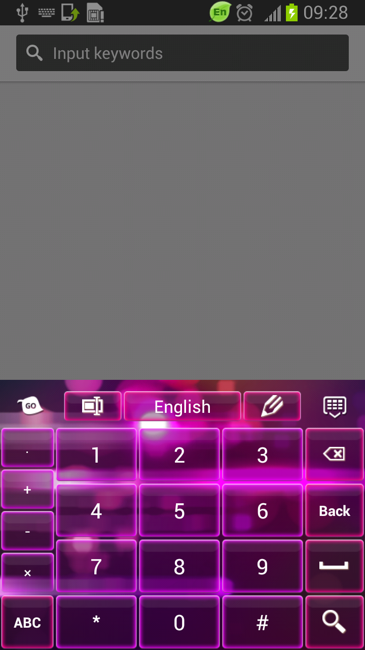 Purple Glow for Keypad - App on Amazon Appstore