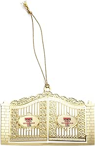 Amazon.com: ChemArt Texas Tech Gates Ornament : Home & Kitchen