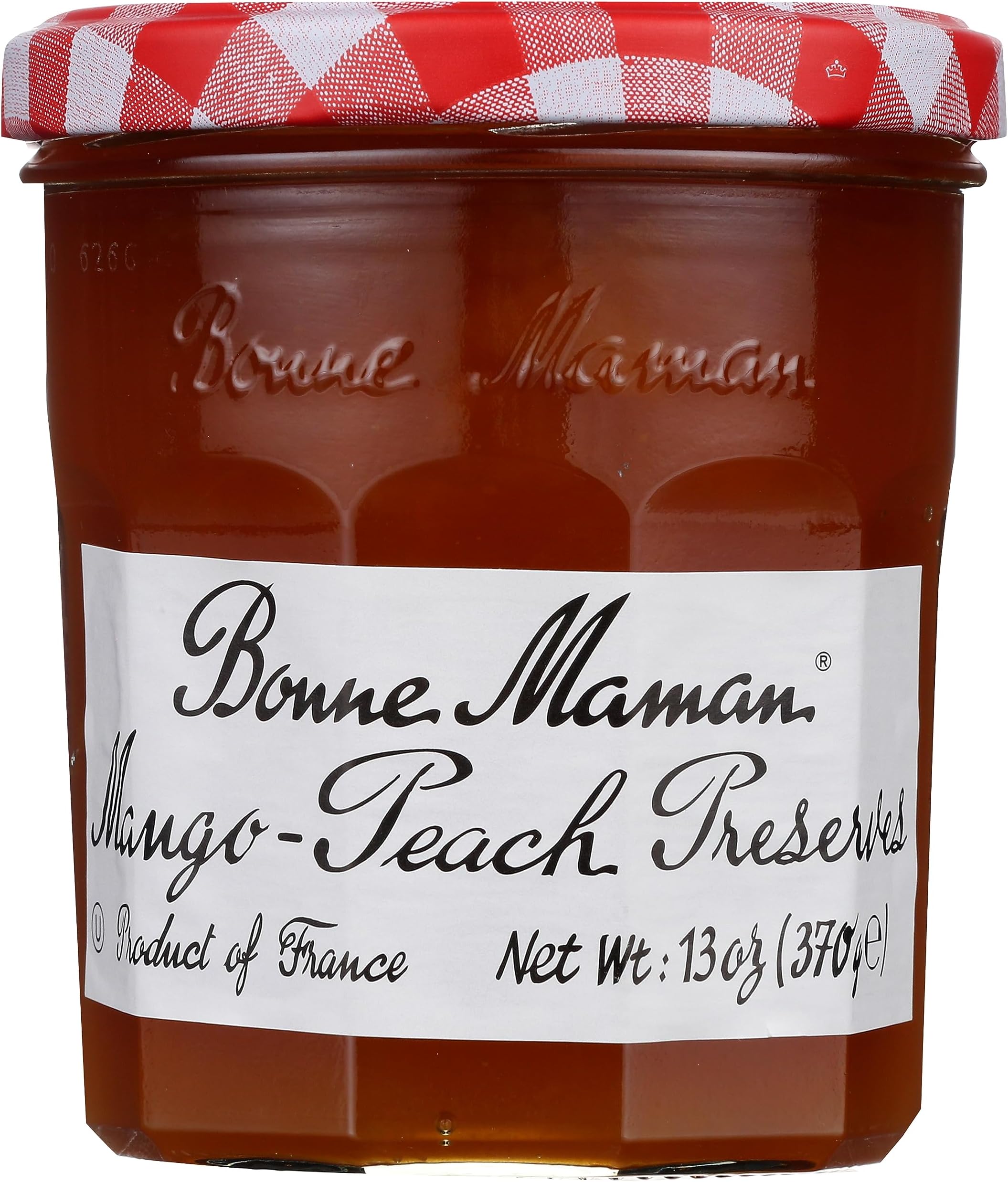 Amazon.com: Bonne Maman Mango-Peach Preserves, 13 oz Glass Jars (Pack ...